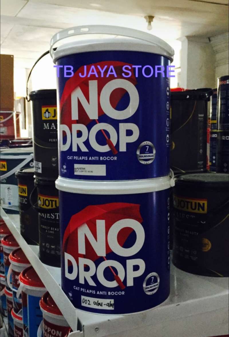 Jual CAT TEMBOK NO DROP ANTI BOCOR CAT WATERPROOF 4 KG di Seller Taylaa Shop - Kab. Bekasi, Jawa ...