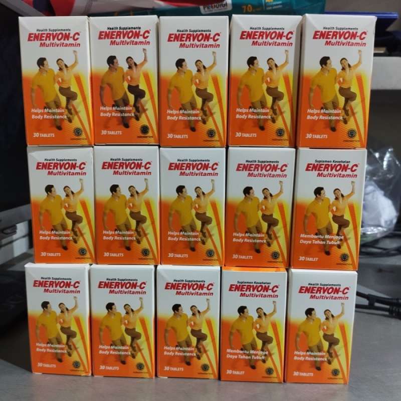 Jual Enervon c Botol isi 30 tablet di Seller Alfa Happy Shop - Rawa ...