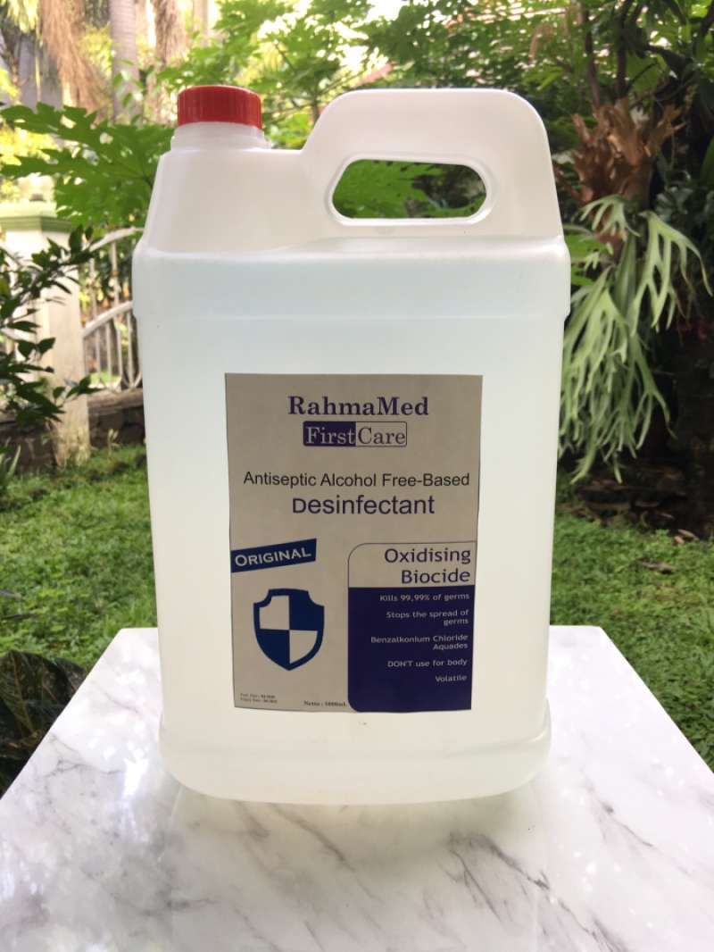 Jual Desinfektan Standar Who Kemasan 5 Liter di Seller DENTA PET SHOP ...