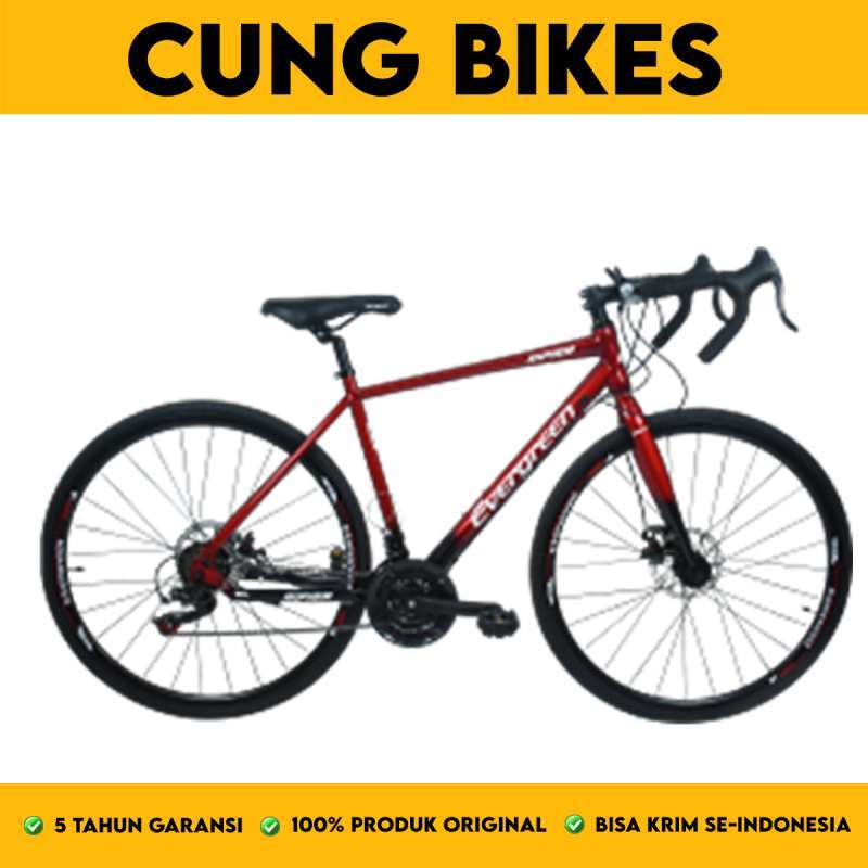 Promo Sepeda Balap Roadbike Evergren Eg St 307-b 700 C 21 Speed Shimano Diskon 10% Di Seller ...