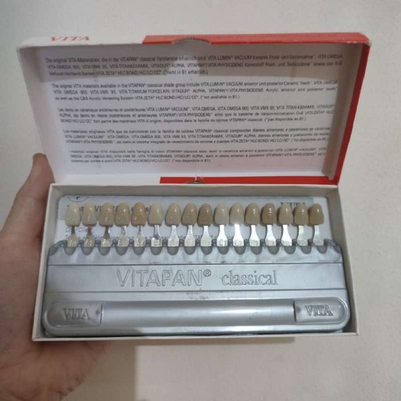 Jual Dental Shade Guide Vitapan Vita Panduan Warna Gigi Classical Di ...