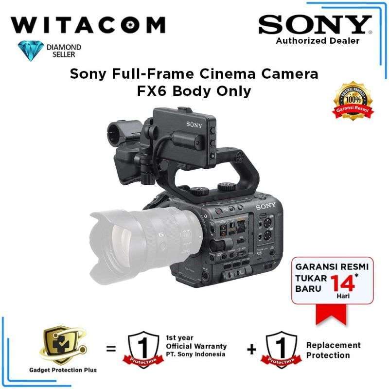 Jual WITACOM - Sony FX6 / FX-6 / FX 6 Digital Cinema Camera - Garansi Resmi di Seller Witacom ...