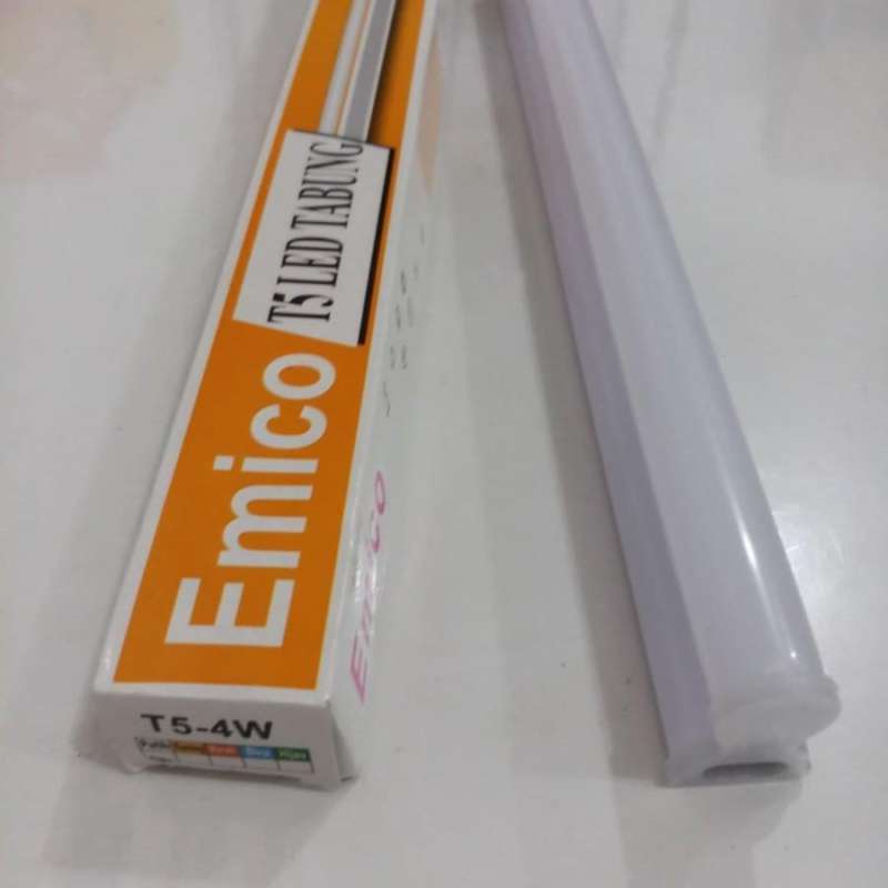 Jual Lampu TL Neon T5 LED 4W 30cm Tube 30 cm 4 watt PUTIH - EMICO di Seller Makmur Abadi Utama ...