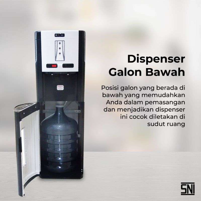 Promo Miyako Wdp-300 Water Dispenser Galon Bawah Hot & Cool 420 Watt ...