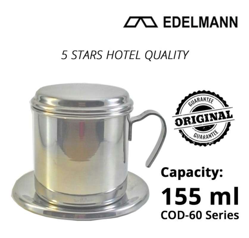 Promo Edelmann Vietnam Drip Coffee Maker 120 ml Diskon 23% di Seller ...