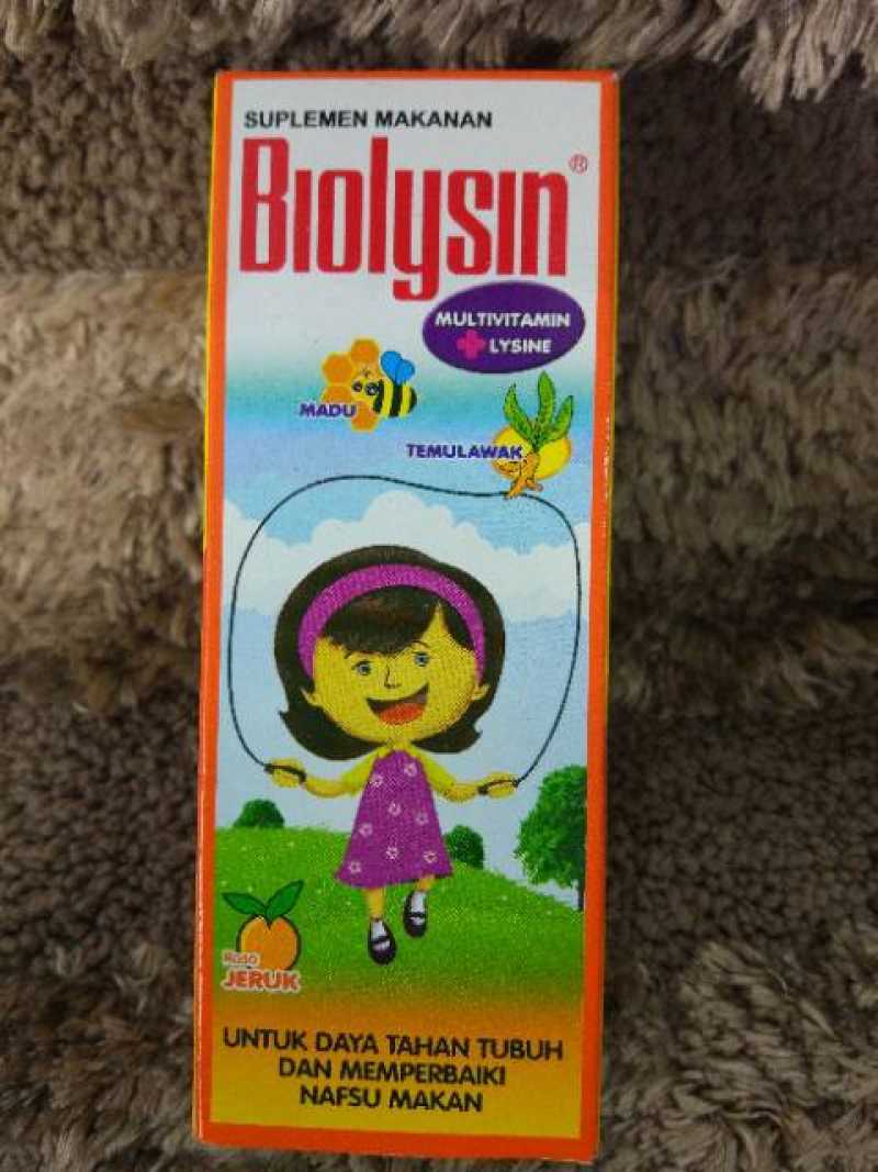 Jual Biolysin Syrup ( Suplemen Anak) Di Seller Toko Susu Asia Mandiri ...
