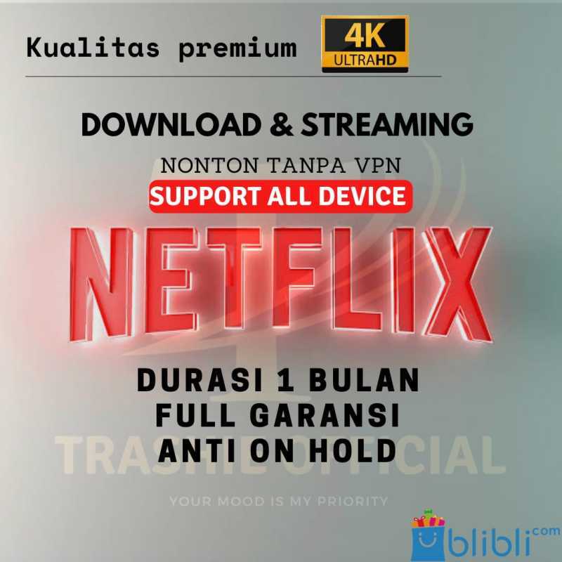 Promo [terlaris] Netflix Premium 1 Bulan Murah Uhd 4k Full Garansi ...