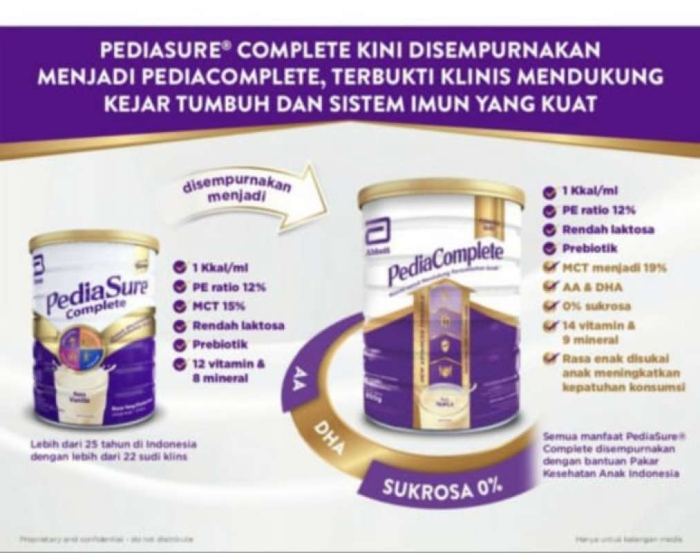 Jual Pediasure Complete Vanila 850gr Di Seller Okeshop11 - Pondok Kopi ...