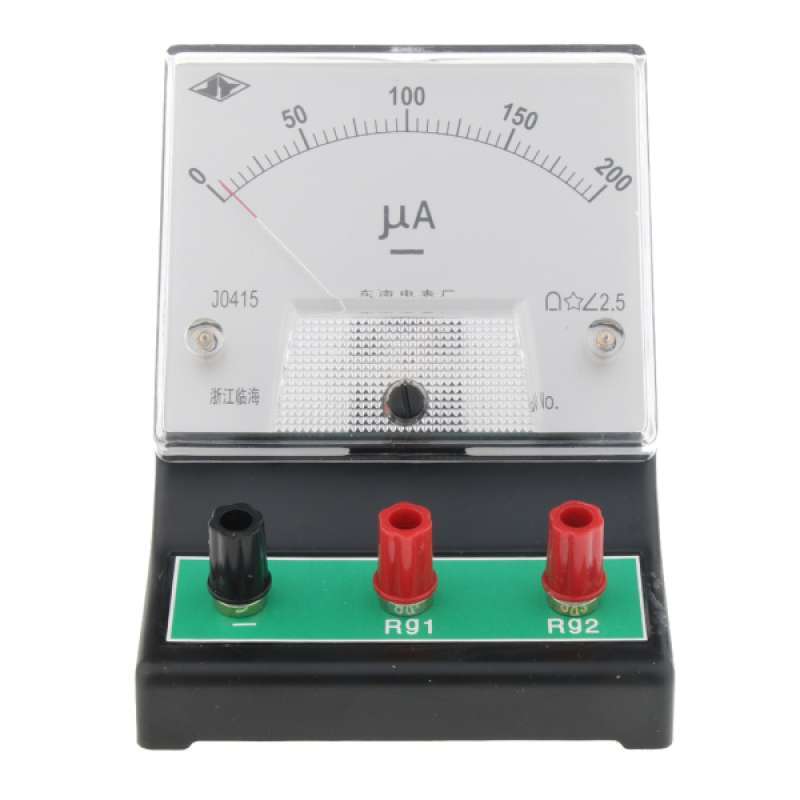 Jual Microampere Ammeter Dc Current Meter 0-200 Microamp Range 2.5ua ...