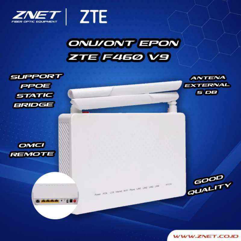 Promo New EPON zte F460 V9 Epon Onu Ont suport HSGQ HIOSO dan semua OLT EPO Diskon 45% di Seller ...