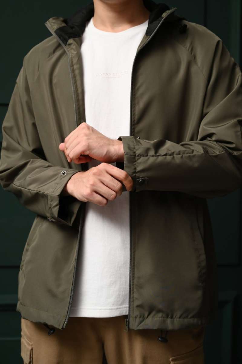 Jual Jaket Jaket Prepp Studio Windbreaker Jacket Olive Harga Miring Di ...