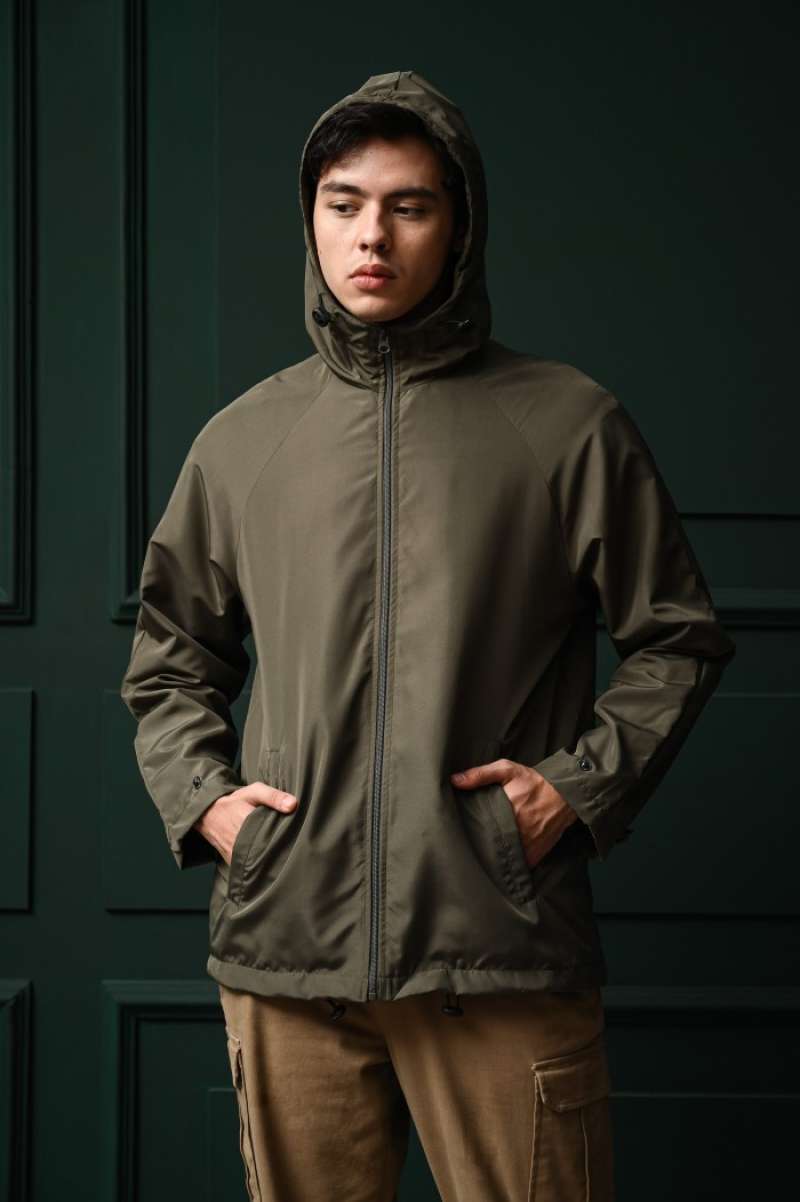 Jual Jaket Jaket Prepp Studio Windbreaker Jacket Olive Harga Miring Di ...