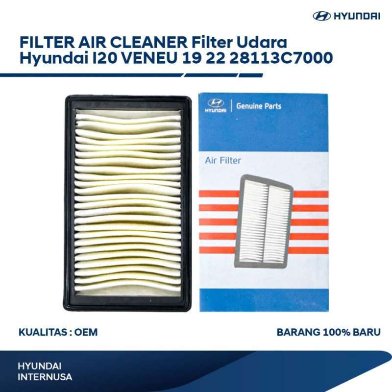 Jual Filter Air Cleaner Filter Udara Hyundai I20 Veneu 19 22 28113c7000 ...