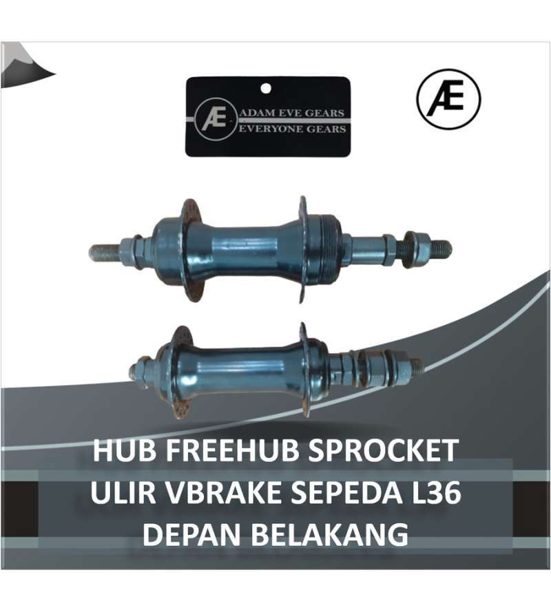 Promo ADAMEVE HUB FREEHUB SPROCKET ULIR VBRAKE SEPEDA L36 Diskon 50% di ...
