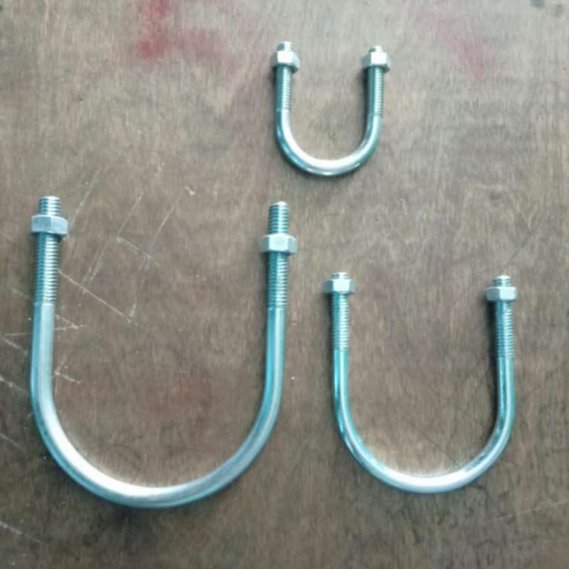 Jual U bolt klem U bolt besi galvanis 12inchi di Seller Dikong teknik ...
