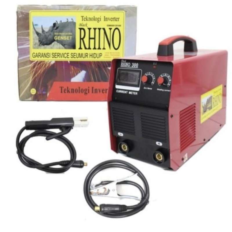 Jual Mesin Las Listrik Inverter RHINO 300 A 1 Phase setara Travo MMA di ...