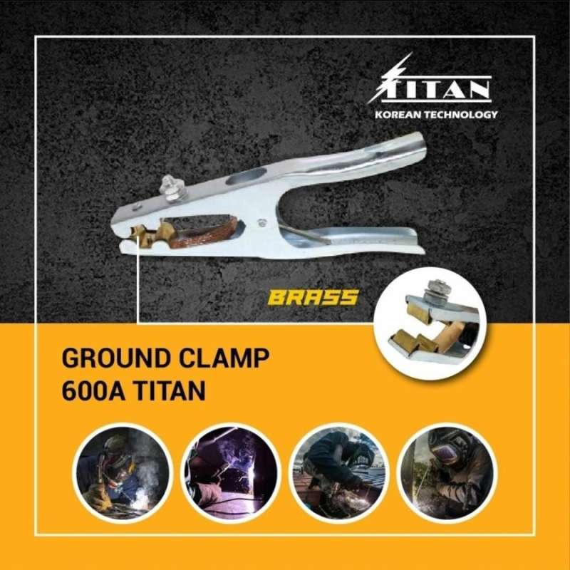Jual Stang Massa Las 600a Titan Ground Earth Clamp 600a Di Seller Agung ...