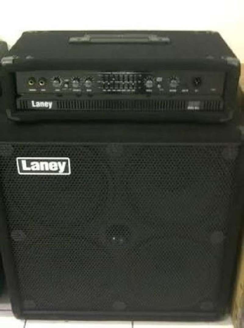 Jual Laney RB9 + RB410 Bass Head Cabinet Amplifier Original di Seller ...