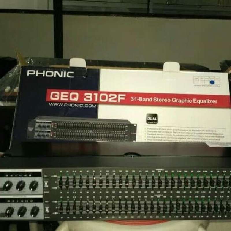 Jual Phonic Geq3102f Graphic Equalizer Original Di Seller Meisa Musik ...