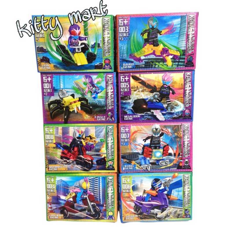 Promo Mainan Brick Mini Figure Kamen Rider Set 8 Box Minifigure Diskon ...