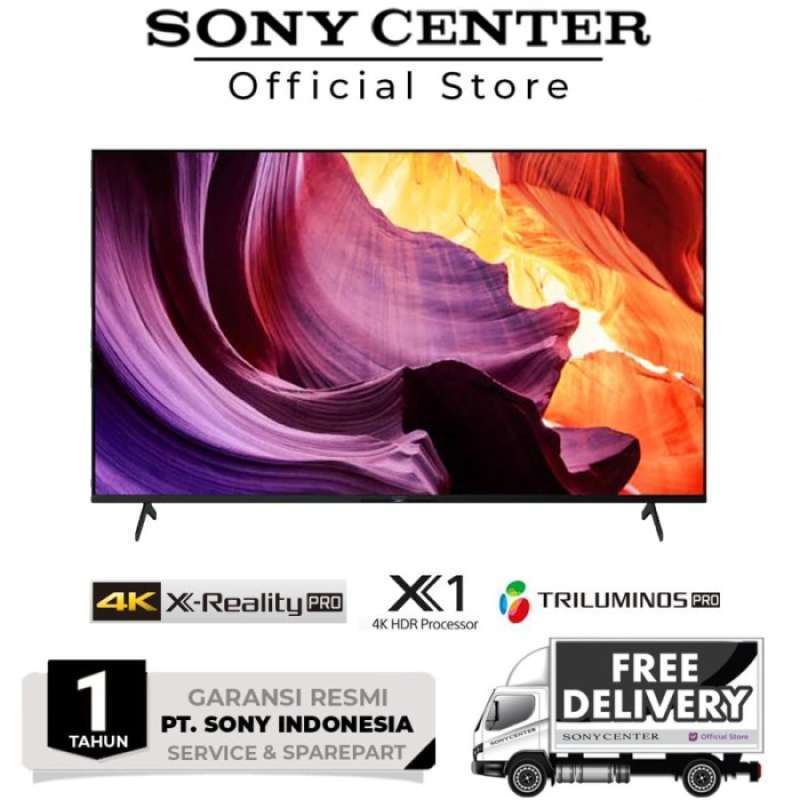 Jual SONY 55X80K UHD 4K LED Smart Google TV 55 inch KD-55X80K Dolby ...