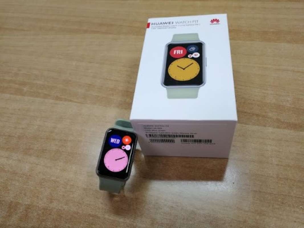 Jual Huawei Watch Fit Amoled Display Smartwatch Garansi Resmi - Hitam ...