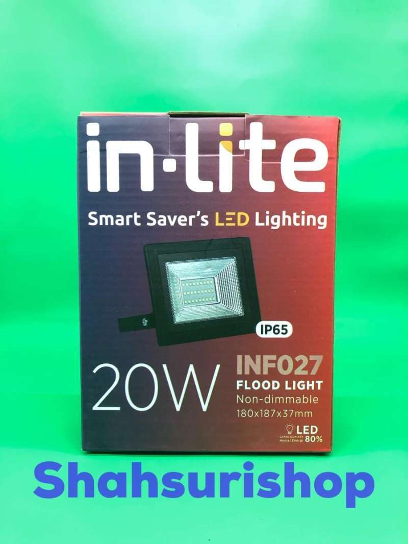 Jual Lampu Sorot Led Inlite In-lite 20w 20 W 20 Watt Floodlight Inf027 - Kuning Di Seller ...