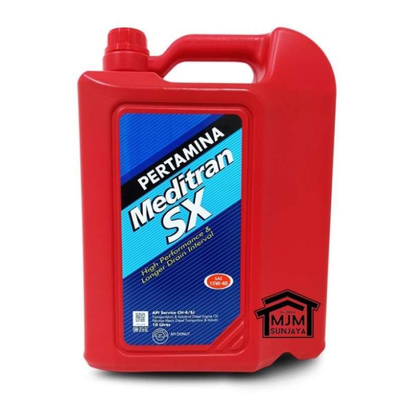 Jual Oli Pertamina Meditran SX 10 Liter 15W-40 Mesin Diesel Solar Galon SX4 di Seller Shanum Oto ...