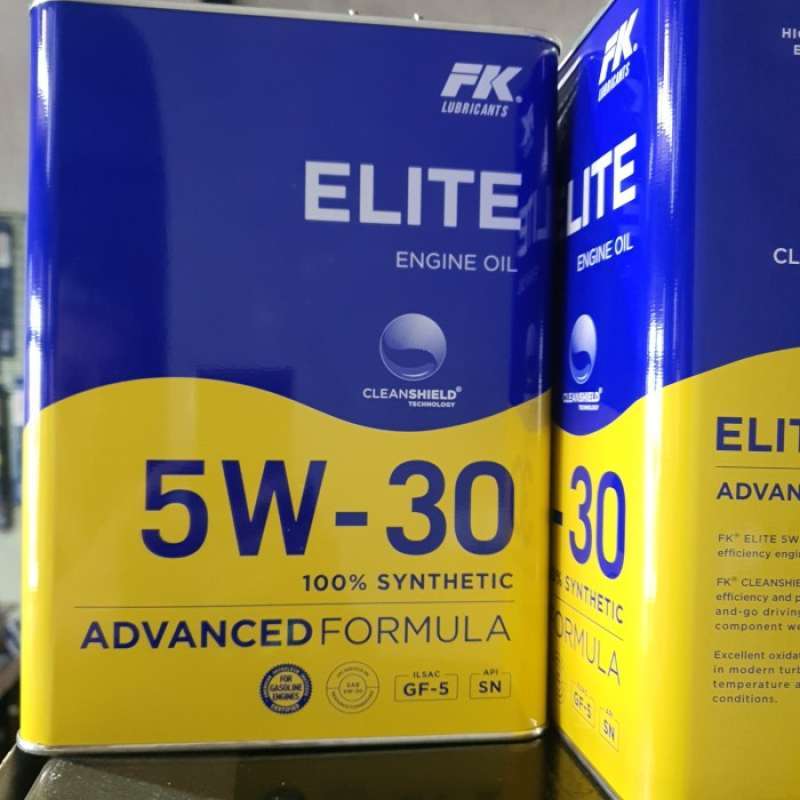 Jual OLI Fk massimo elite synthetic sae 5w-30 kemasan galon (4liter) di ...