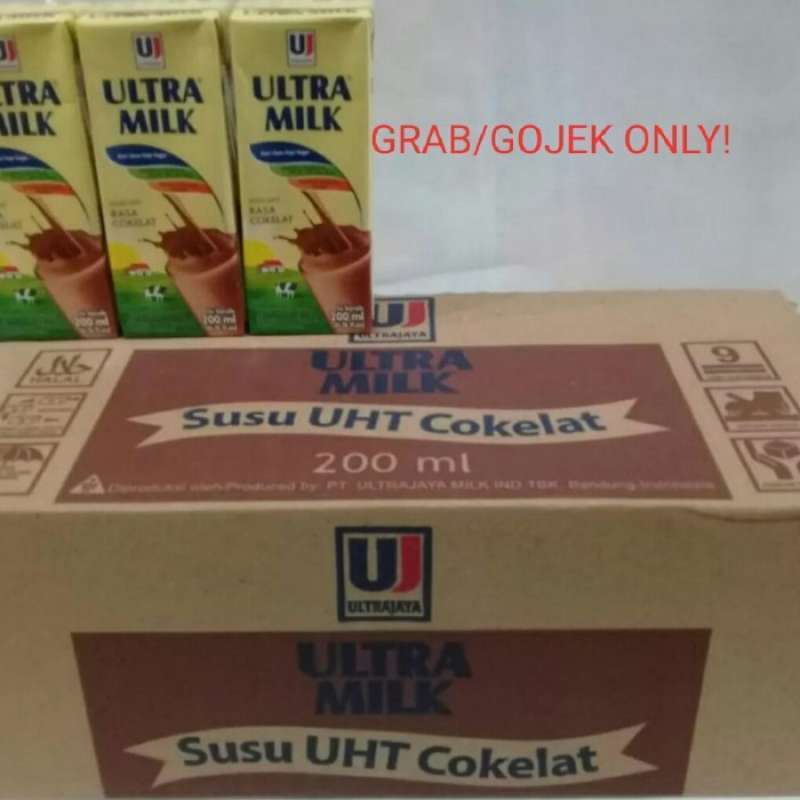 Jual Susu Ultra 200Ml Coklat/ Ultra 200 Ml Coklat / Susu Ultra 200Ml ...