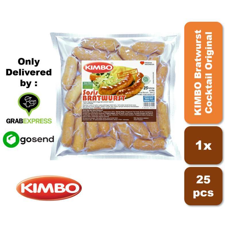 Jual Kimbo Bratwurst Cocktail Original 25 Di Seller Valen Store ...