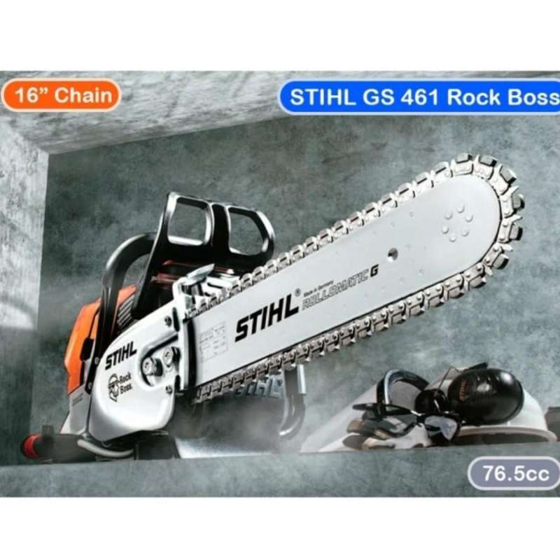 Jual Chain Saw Stihl Gs-461 Original A Rock Boss Concrete Cutter W Gbm ...