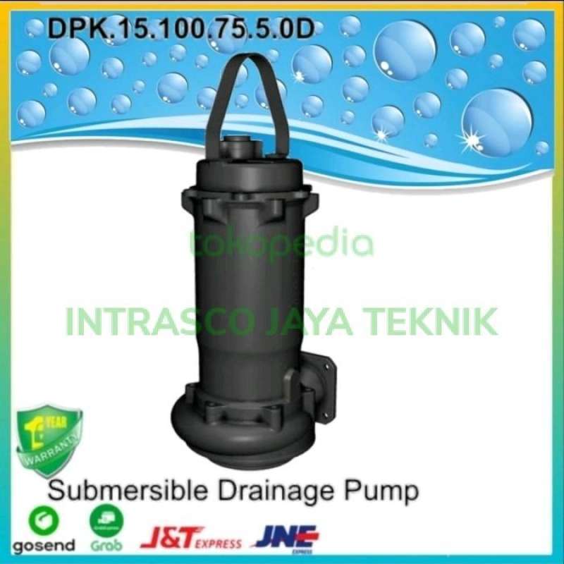 Jual Pompa Celup Gerundgos Dpk 15.100.75.5.0d + Adc Submersible Swage ...