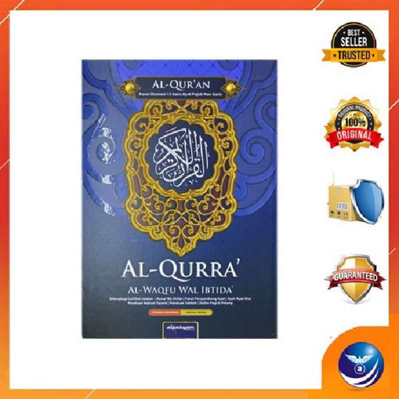 Jual Al Quran Dan Tajwid Waqaf Ibtida Al-qurra A4 Di Seller Penerbit ...