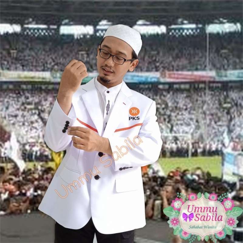 Jual Jas PKS Ikhwan & Akhwat Logo Baru/ Baju PKS/ Seragam PKS/ Blazer ...