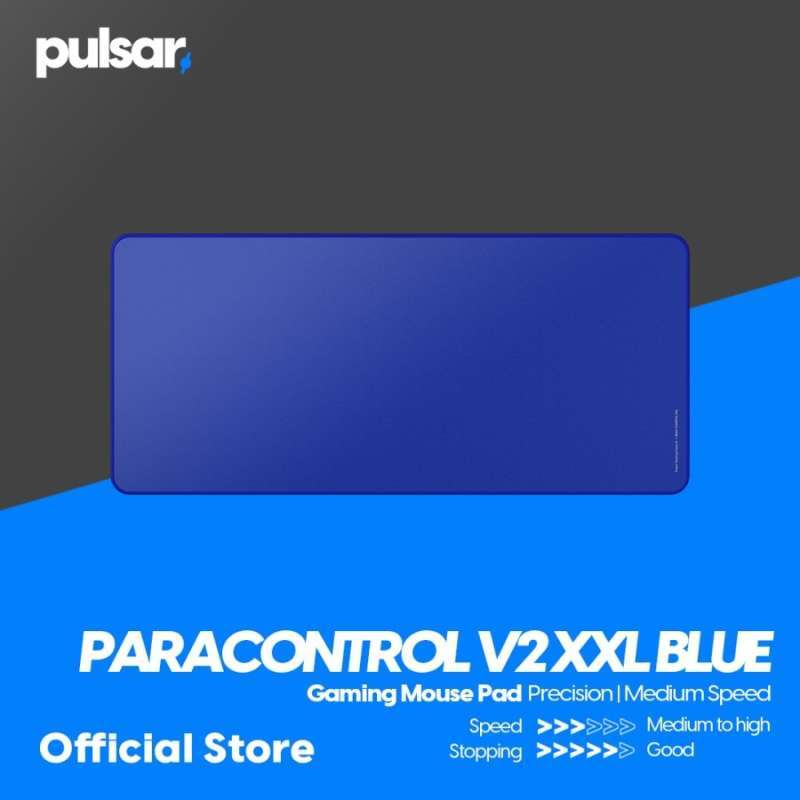 Promo Pulsar Paracontrol Xxl V2 (medium Speed) Gaming Mousepad - Biru ...