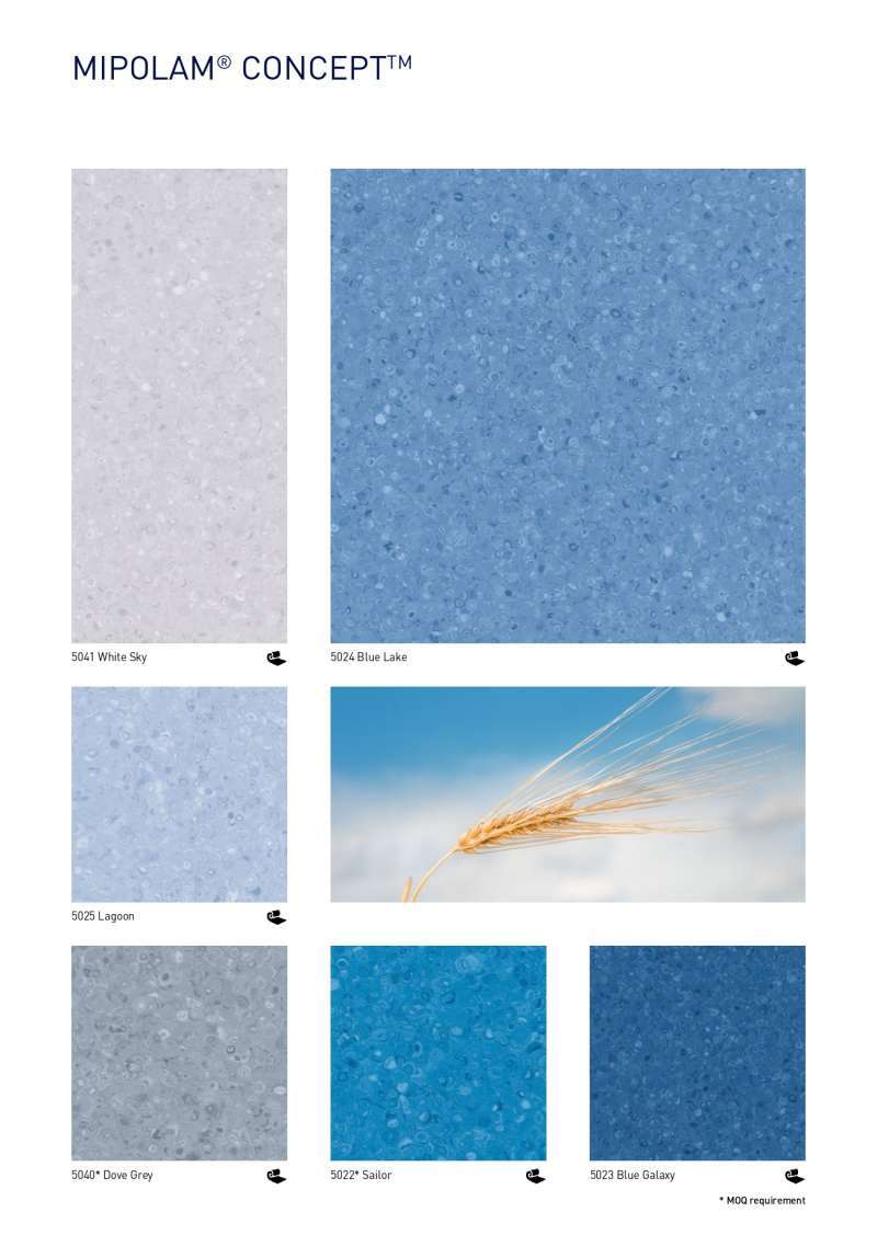 Jual Vinyl Lantai Gerflor Mipolam Concept Homogeneous /lantai Vinyl ...