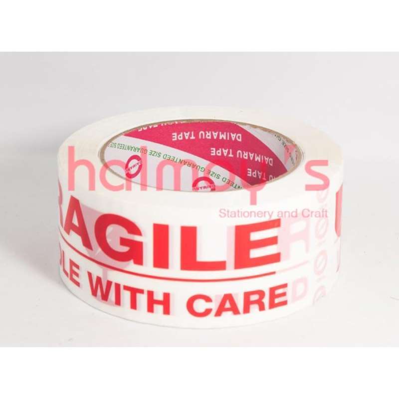 Jual Lakban / Isolasi Fragile ( Putih ) Daimaru 2 Inci Di Seller Halmoy ...