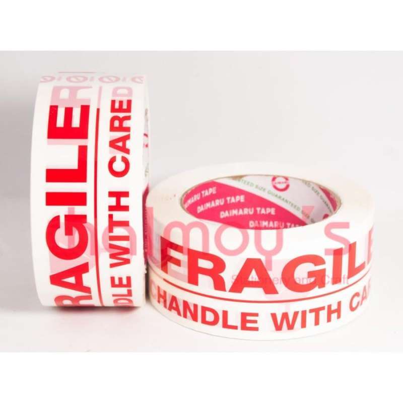 Jual Lakban / Isolasi Fragile ( Putih ) Daimaru 2 Inci Di Seller Halmoy ...