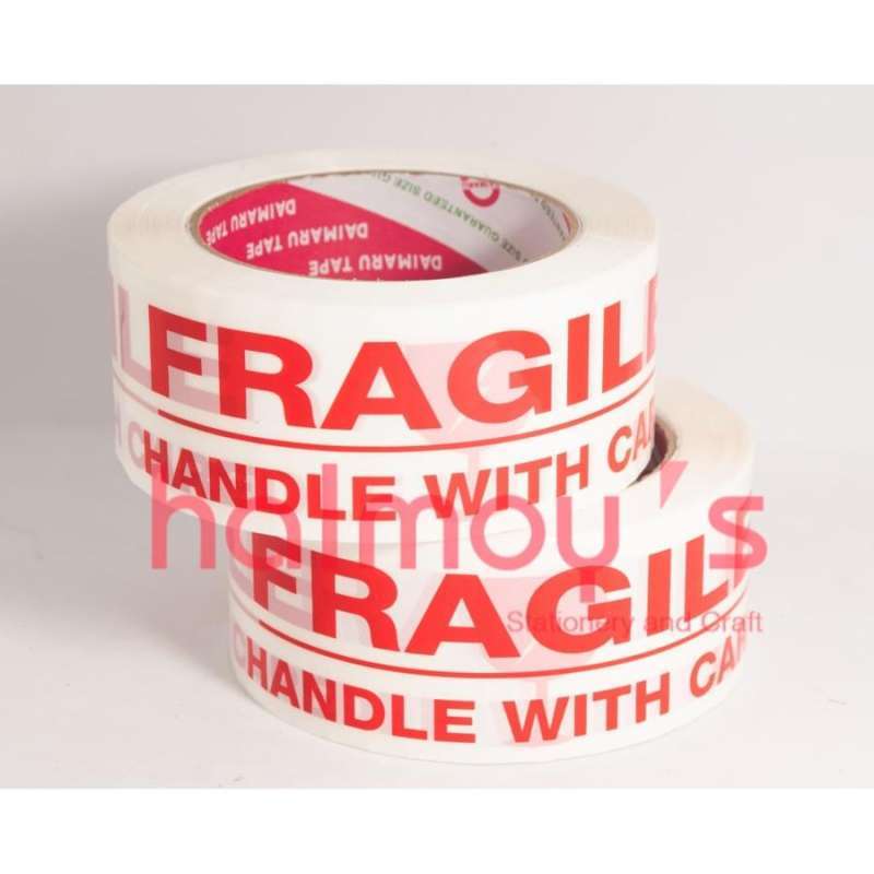 Jual Lakban / Isolasi Fragile ( Putih ) Daimaru 2 Inci Di Seller Halmoy ...