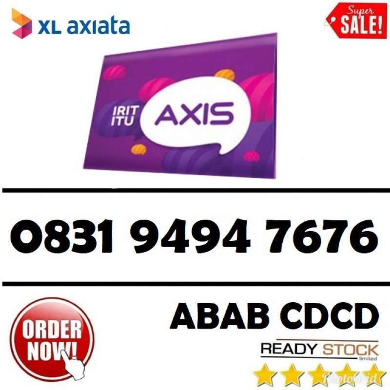 Promo Nomor cantik kartu perdana AXIS AXIATA 4G READY rapih 0067 Diskon ...
