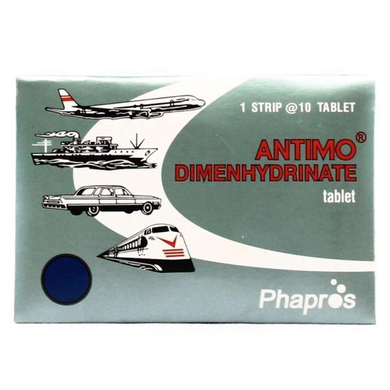 Jual ANTIMO Tablet [ Strip / 10 Tablet ] di Seller G-Mart - Bintara ...