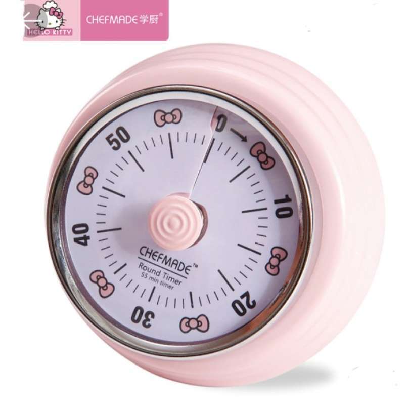 Promo Chefmade Magnetic Mechanical Kitchen Timer Hello Kitty - KT7001 ...