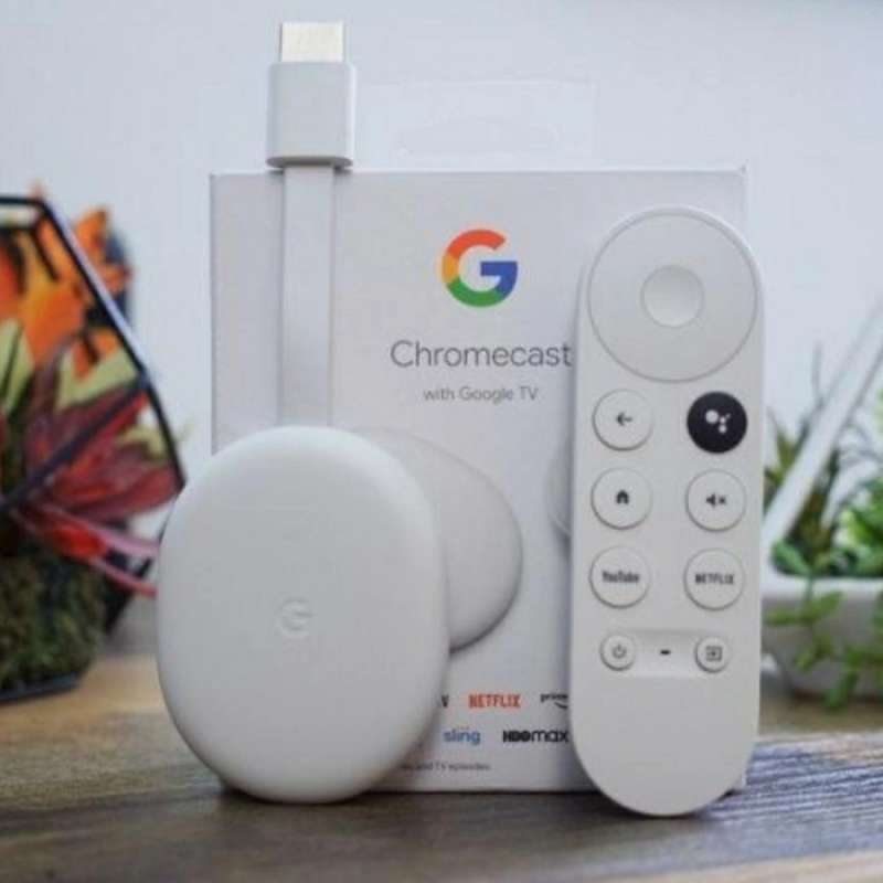 Jual Google Chromecast/chrome Cast 4 With Google Tv 4k Original Di ...
