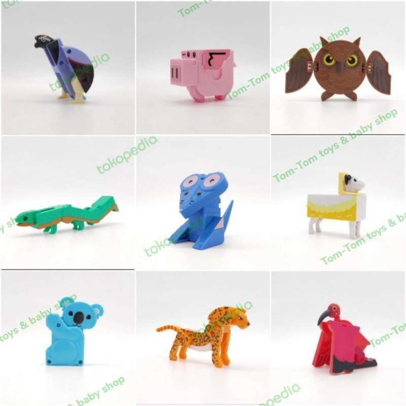 Jual Emco Pocket Safari Alphabet Animals Morphers Huruf Hewan ...