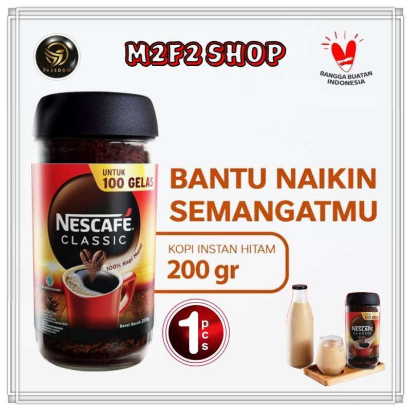 Jual Kopi Nescafe Classic 100 Gram Harga Satuan Termurah - Harga Grosir ...