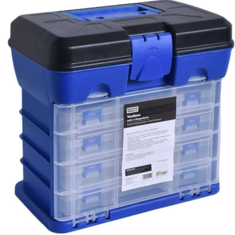 Jual Tool Box Kotak Perkakas 4 Partisi Krisbow Toolbox di Seller ...