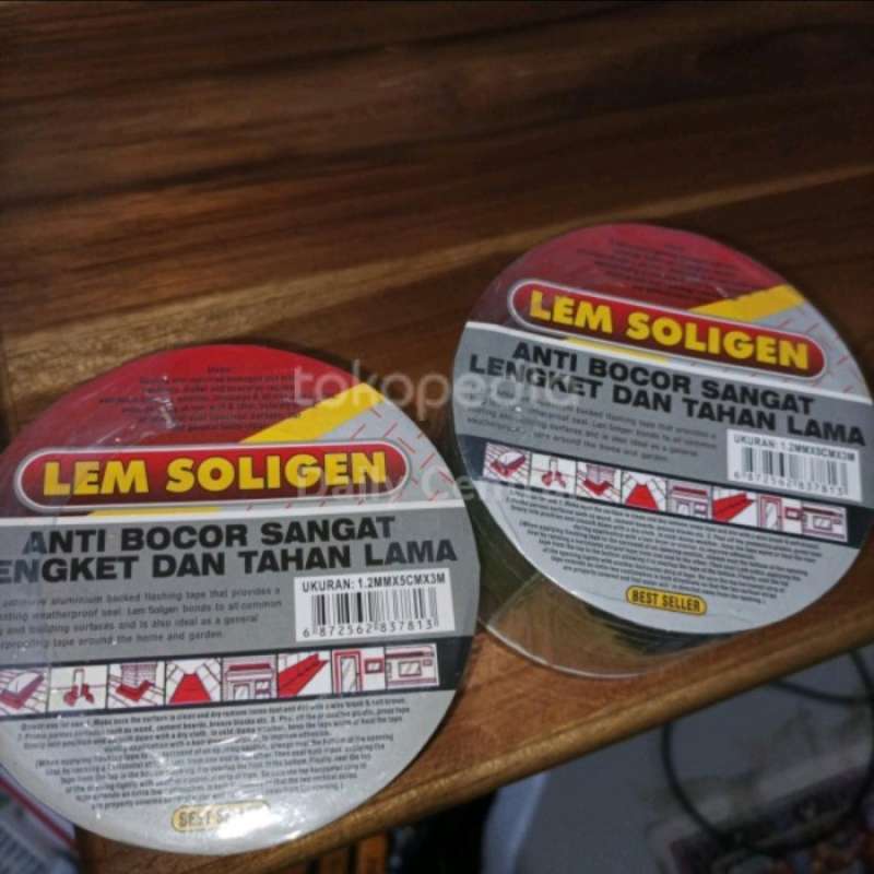 Promo Lem Seng 3 Meter Soligen / Lem Talang Genteng Anti Bocor ...