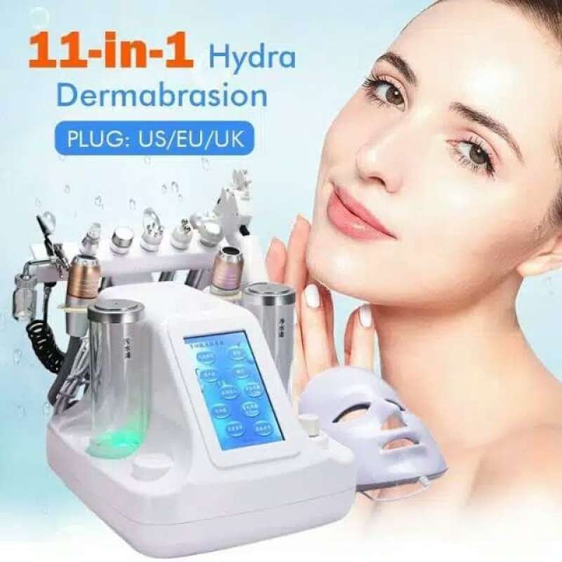 Jual RF 11in1 hydra dermabrasi oxygen spray ULTRASOUND radar shape led ...
