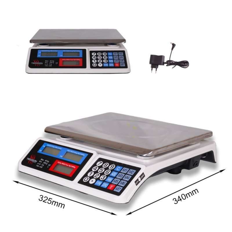 Jual Timbangan Buah Digital 40KG/ Digital Computing Scale 40kg Double ...